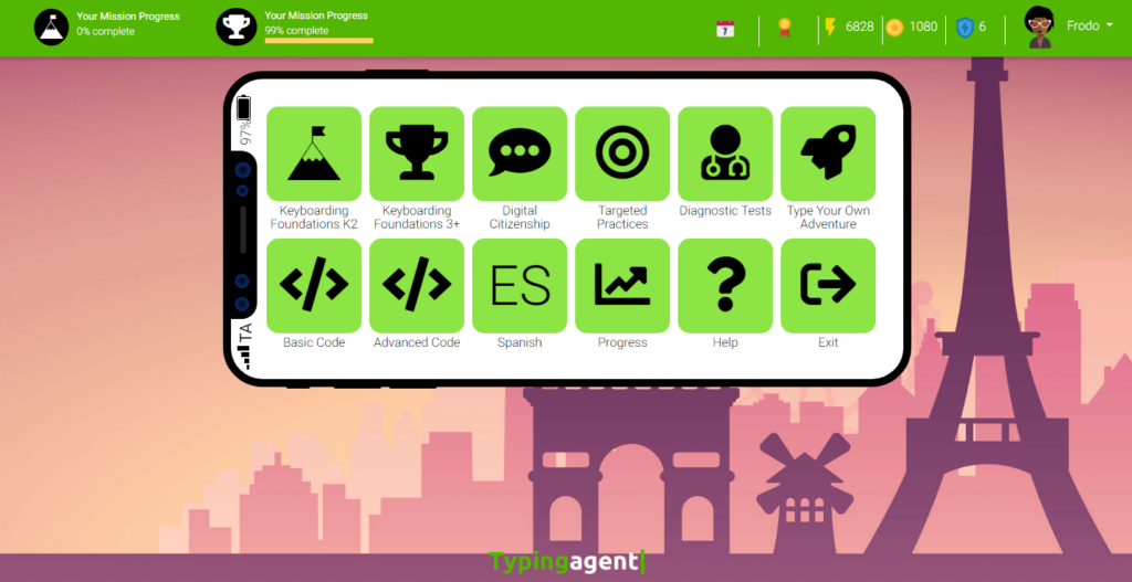 Home Schools – Typing Agent